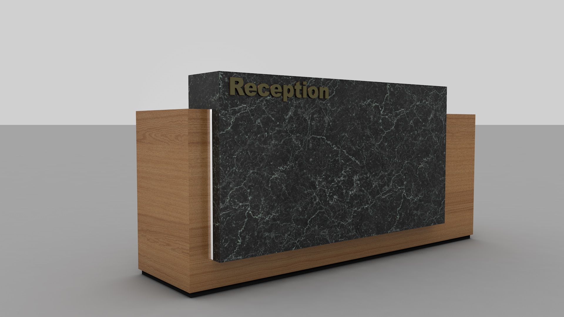 Reception Desk by Gergedan | 3DOcean